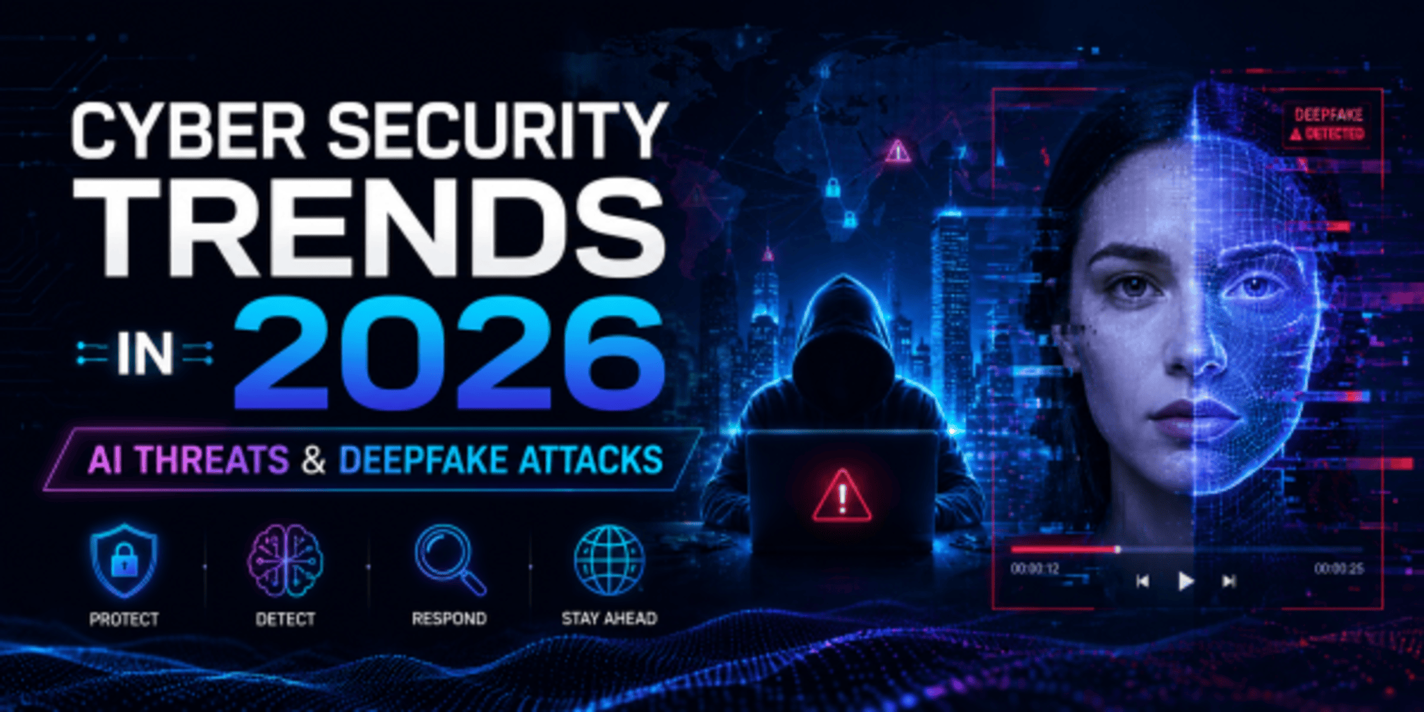 Cyber Security Trends in 2026: AI Threats & Deepfake Attacks